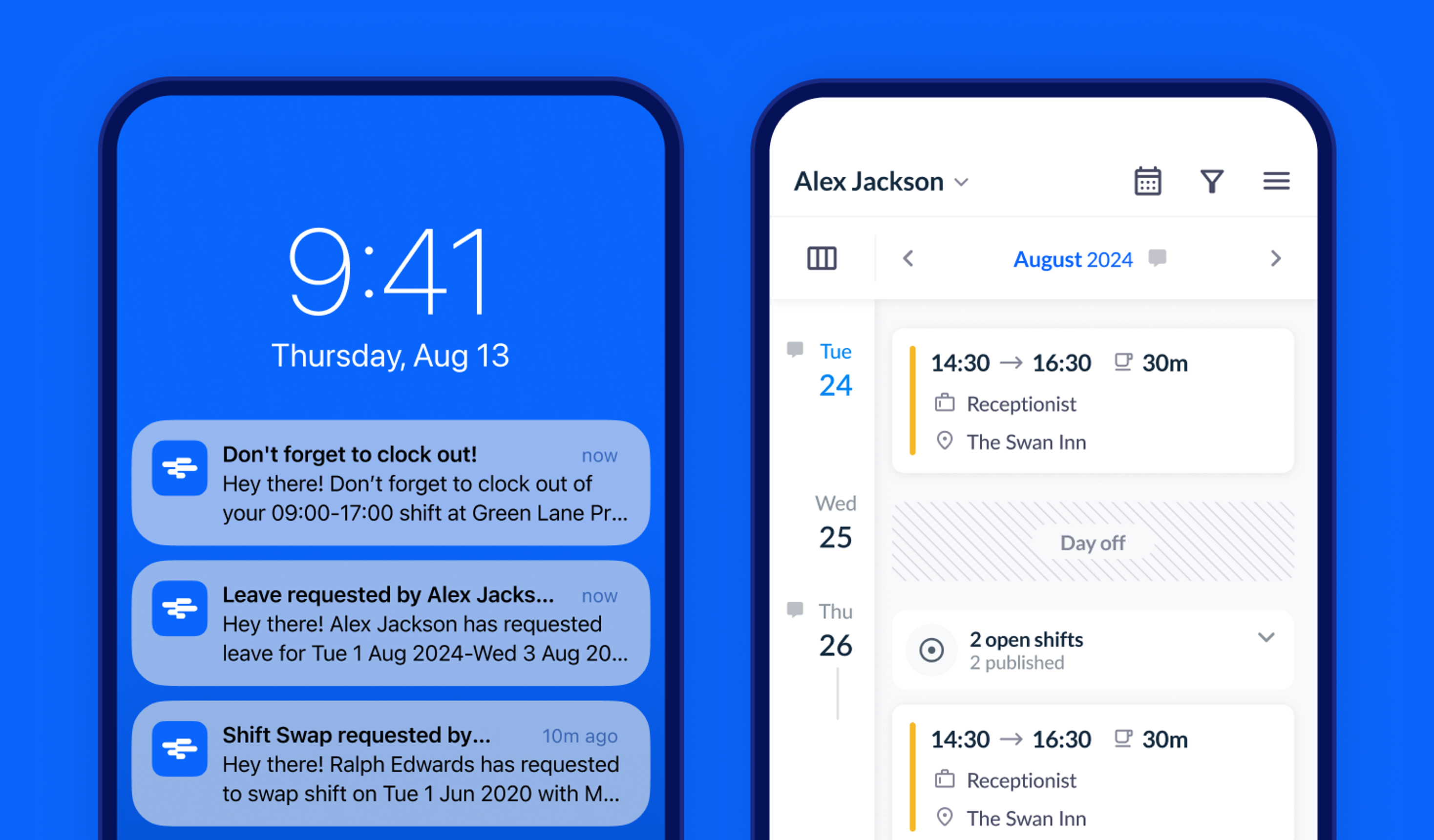 How to share rotas with staff · RotaCloud